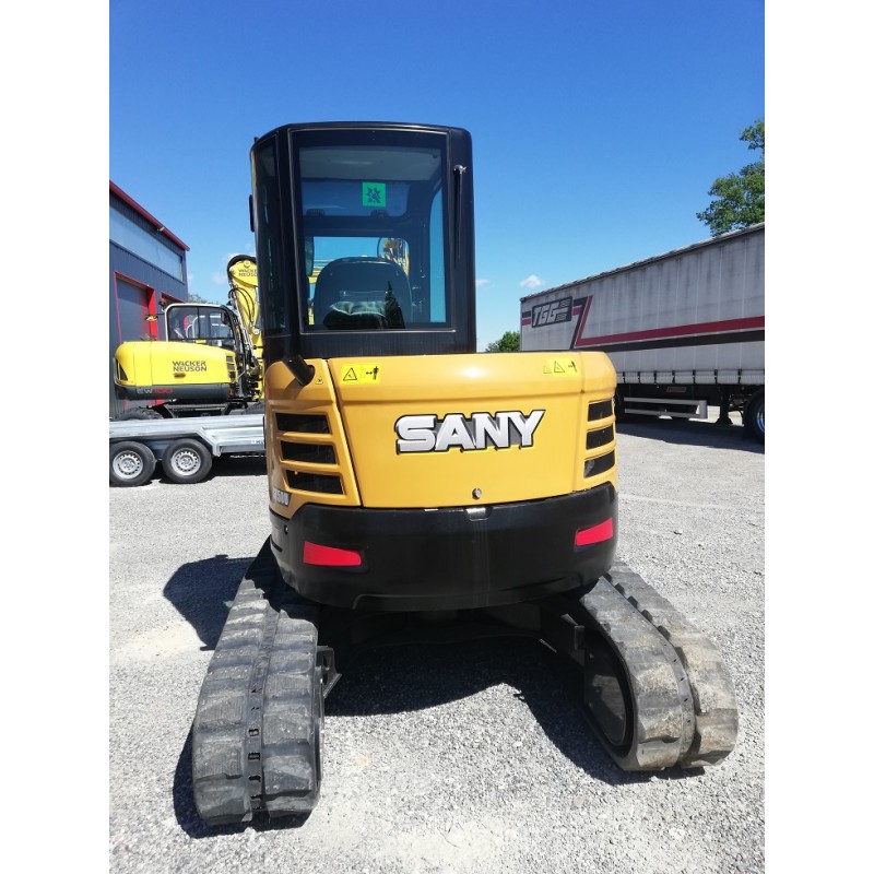 Mini-Pelle SANY SY 50 U - 5,4 Tonnes, 40 CV Yanmar | Équipement de ...