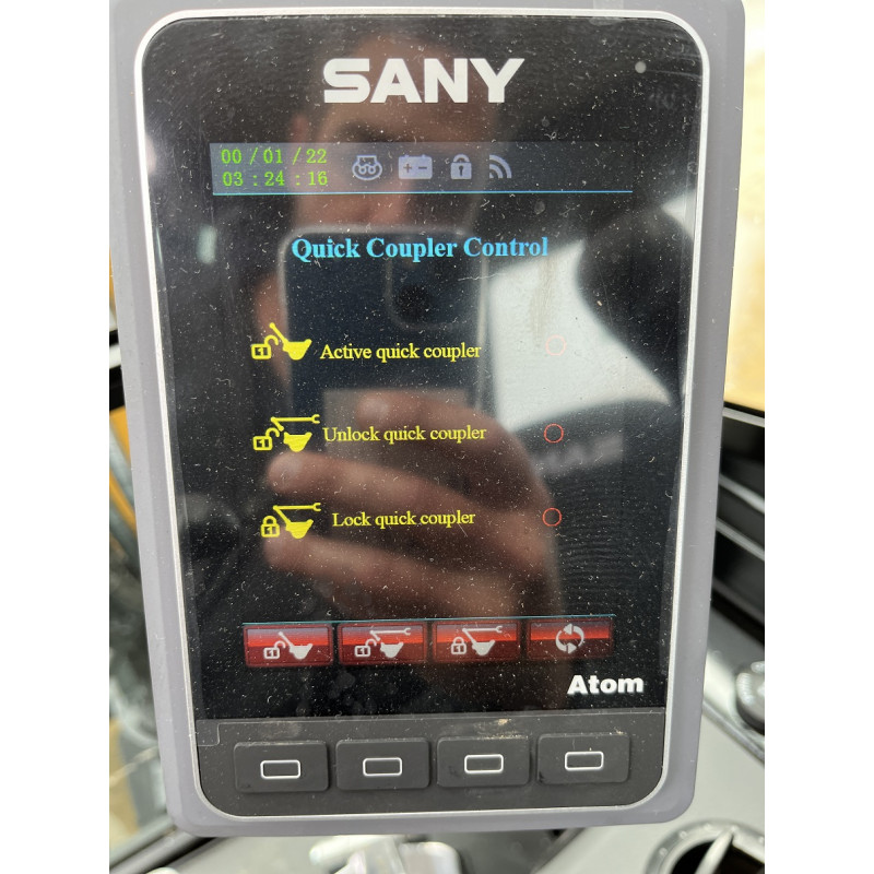 Mini-Pelle SANY SY 26 U - Puissance 21 CV, Polyvalence et Confort ...