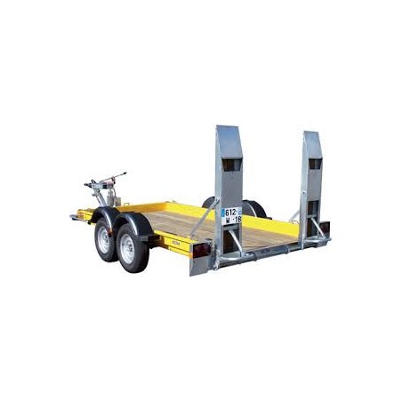 REMORQUE POUR MINI PELLE 2,7 T ECIM